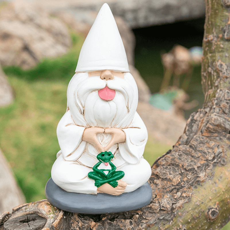 Nain de jardin assis & Meilleur Nain de Jardin